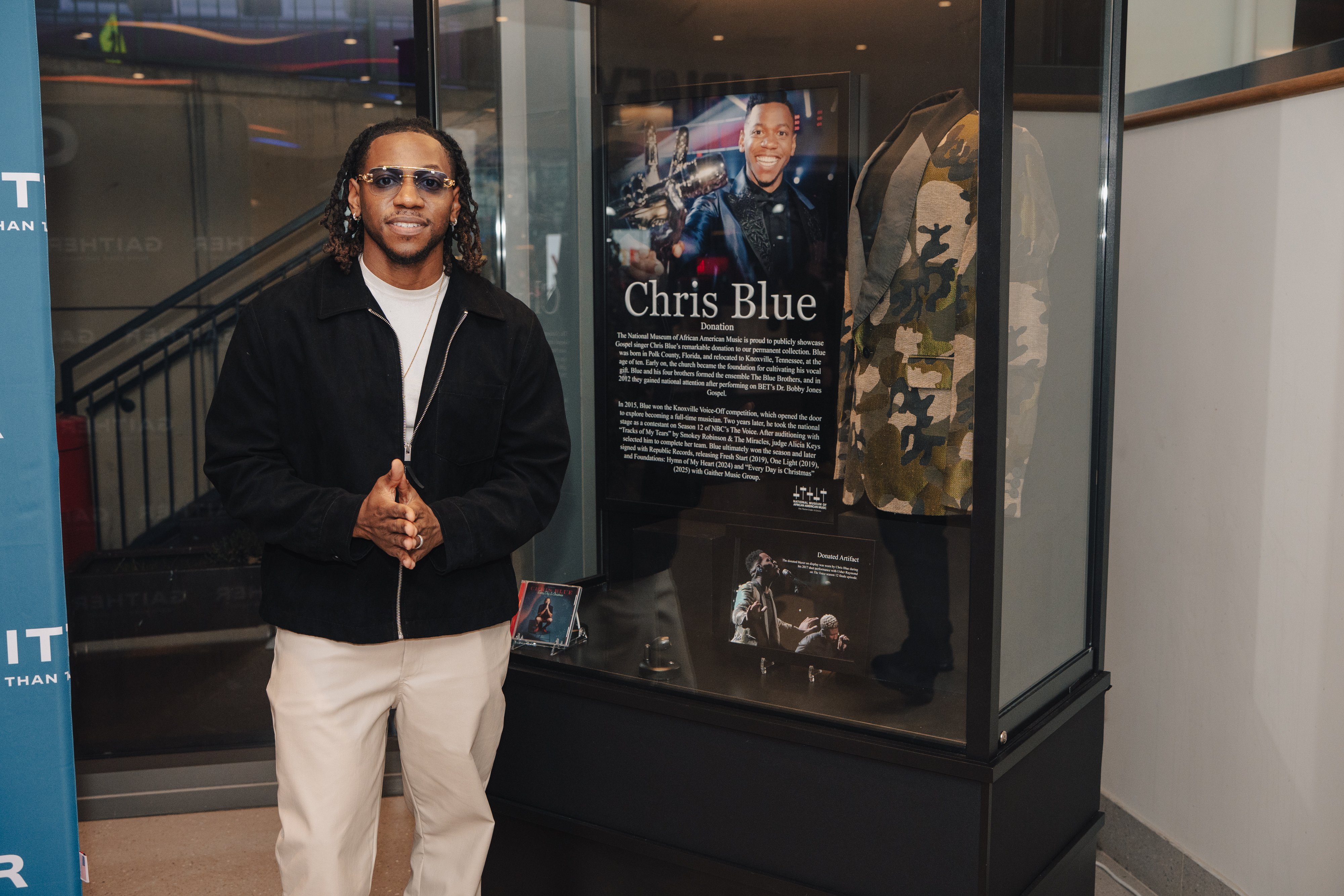 Chris Blue Unveils Artifacts at NMAAM with Gaither Music Group
