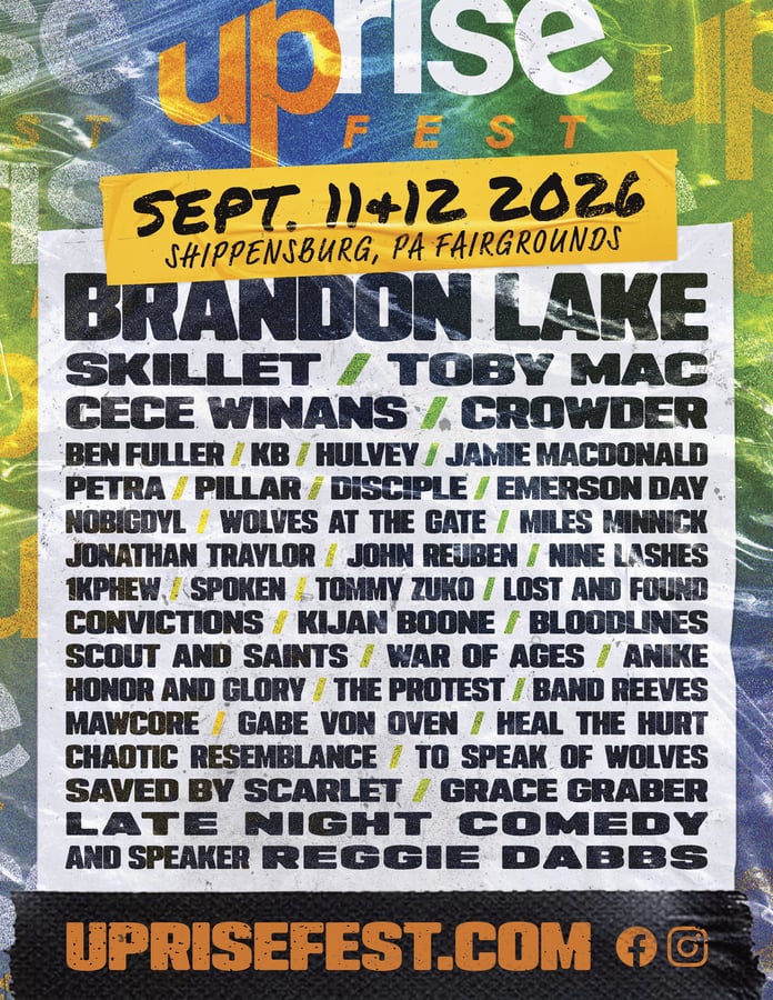 Uprise Festival Announces 2026 Festival Lineup