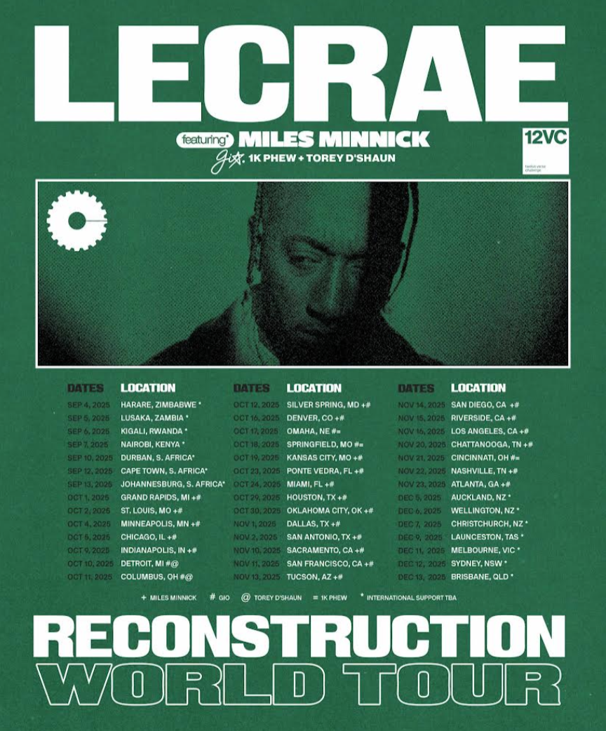 Lecrae Announces 2025 Reconstruction World Tour