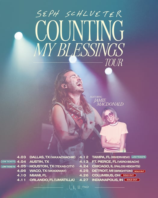 Seph Schlueter Announces First Headline Tour