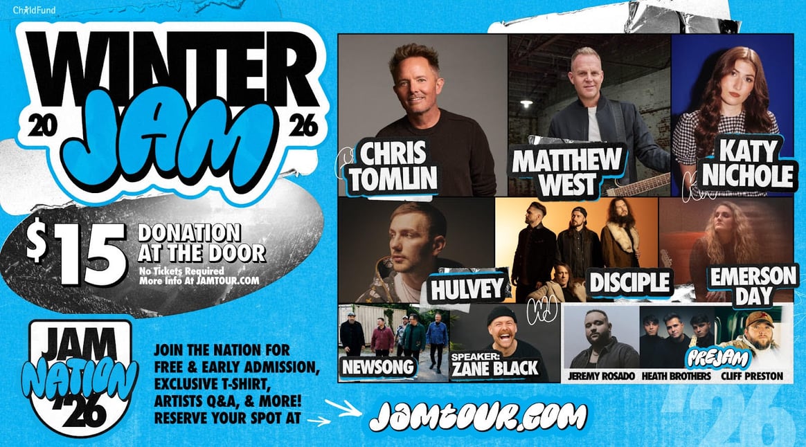 Winter Jam 2026 Returns with an All-Star Lineup