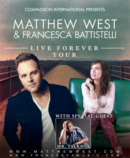 NEWS: Matthew West Announces Fall Dates for Live Forever Tour - The ...
