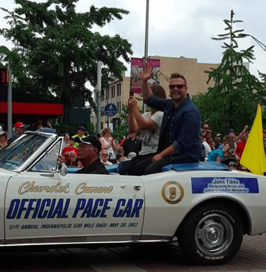 NEWS: John Tibbs Featured Artist At Indy 500 With IndyCar Ministry ...