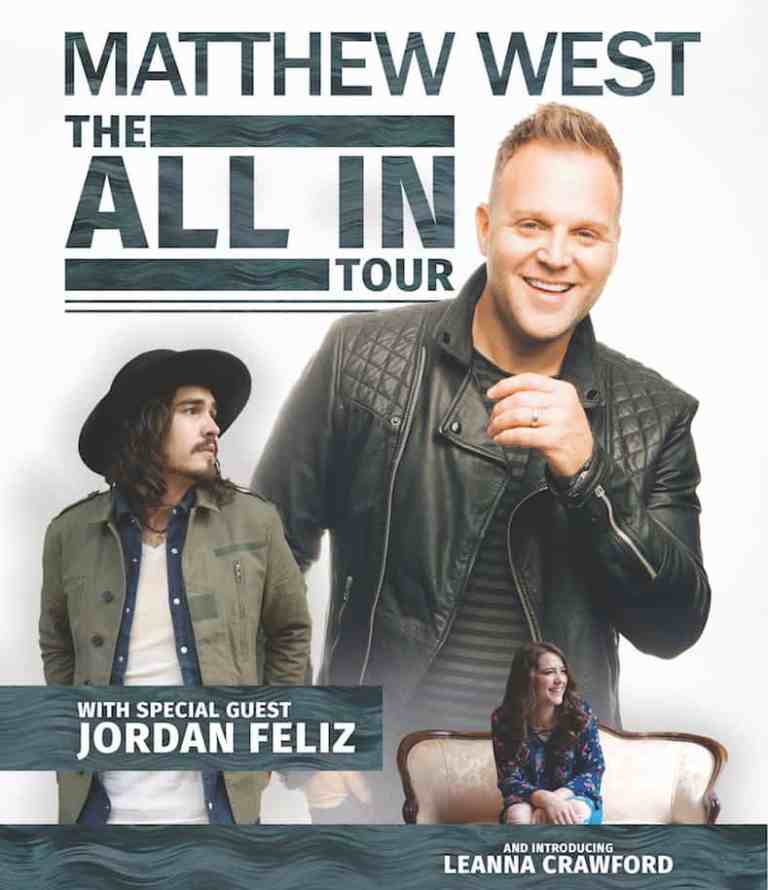 Matthew West is Going ‘All In’ for Fall Headline Tour - The Gospel ...