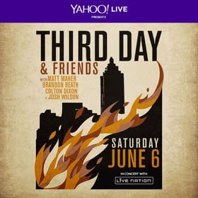 NEWS: Third Day Will Perform Live Stream Concert With Yahoo! Live/Live ...